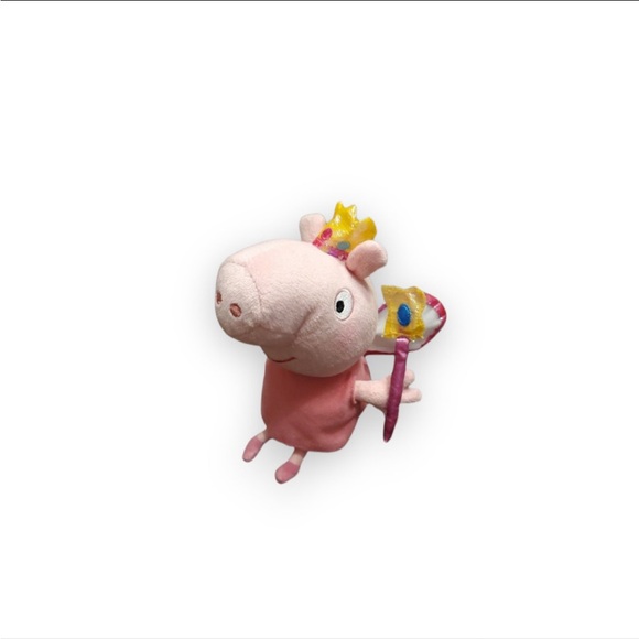 Ty | Toys | Ty Beanie Babies Princess Peppa Pig Stuffed Animal | Poshmark
